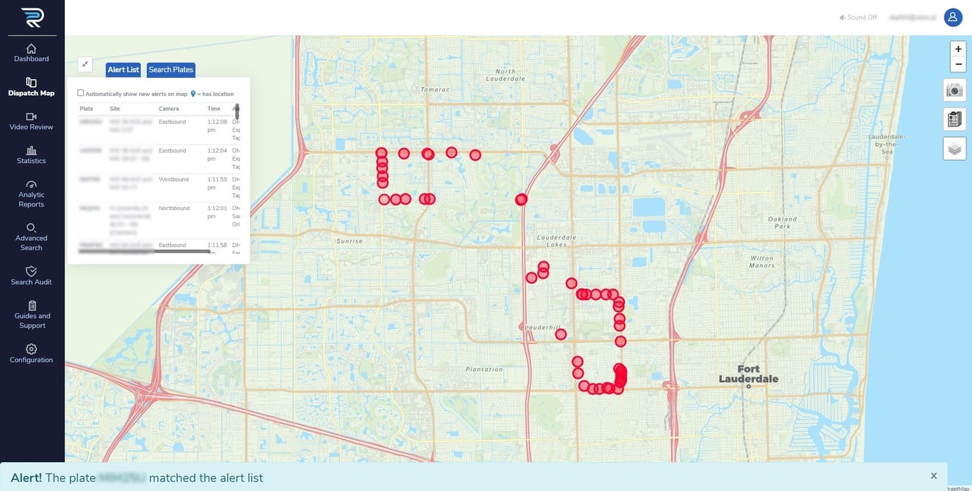 Where can I access my alerts in Rekor Scout®?