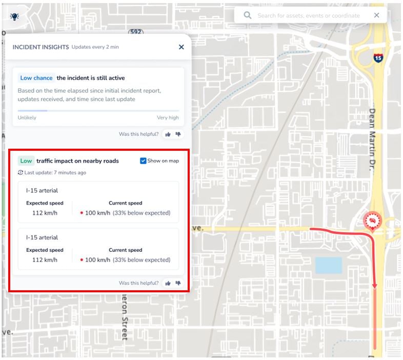 How do I use Traffic Impact on the Insights Panel?